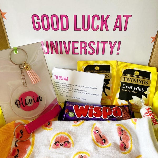 Good Luck at Uni | University Survival Kit | Uni Survival Gift for Him ...