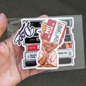 Nas Sticker illmatic Face Nas as a Child 90s | Etsy