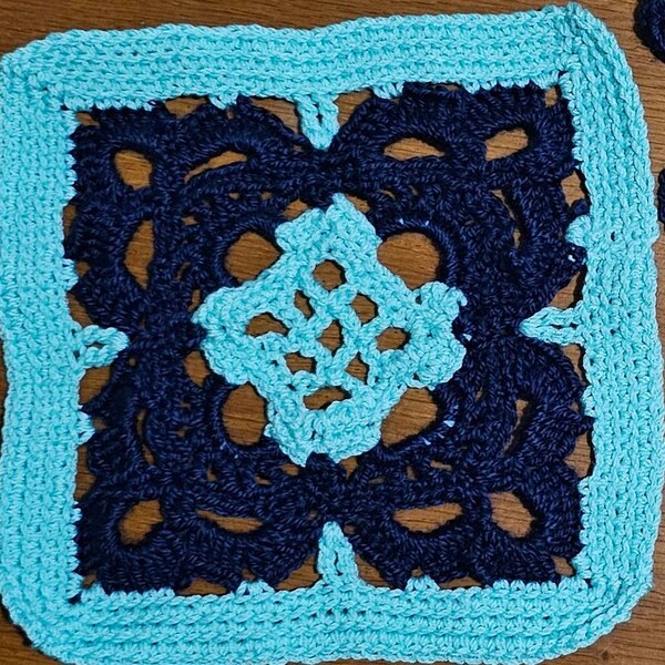 PATTERN Celtic Granny Square - Granny Square - PDF Crochet Pattern With ...