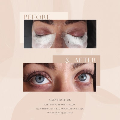 Lash Tech Instagram Post Lash Artist Instagram Templates Eyelashes ...