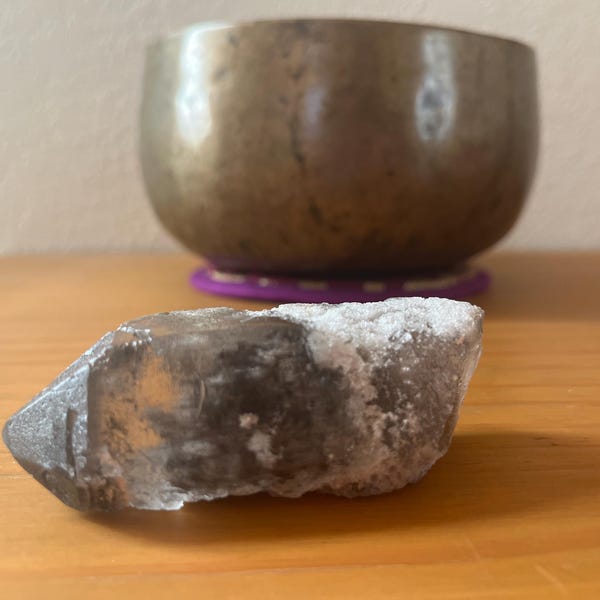 Shaman Rattle With Lemurian Quartz, Traditional Andean Shaker for ...