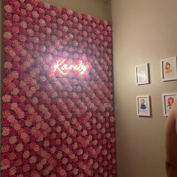 Custom Girl Room Neon Sign, Personalized Name Light, Name Neon Sign ...