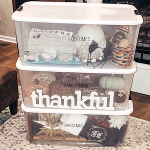 Custom Storage Bin Labels Custom Organizing Stickers Storage Tub Decals ...