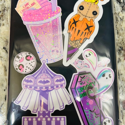 Boo Berry Sticker/strawberry Milk Sticker/vinyl Sticker/creepy - Etsy