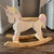 Cow Rocker Wooden Rocking Horse for Toddler Rocker Ride on Toy Baby ...