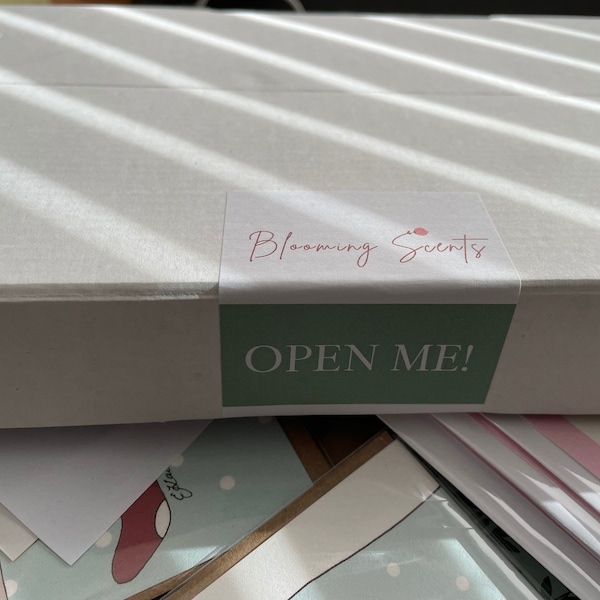 Personalised Box Seal Stickers - Logo Parcel Box Seals - Parcel Labels ...