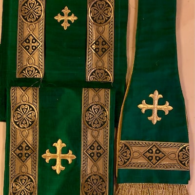 Traditional Alb Pattern for Sewing Vintage Linen Church Vestment ...