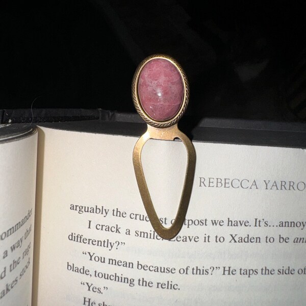 Stone Bookmarks - Pick a Semi-precious Stone Aventurine Onyx Tigereye ...