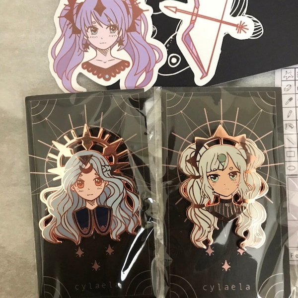 Cosmic Pins - Etsy