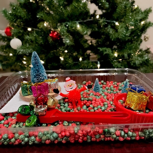 Hot Cocoa Sensory Bin Kit, Hot Chocolate Kit, Christmas Gift, Preschool ...