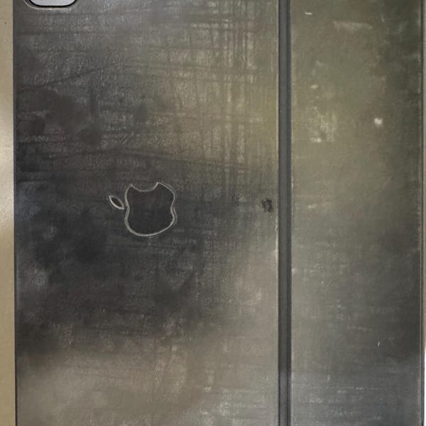 Vintage Spectrum Apple Logo Sticker for MacBook | Vintage Colorful ...