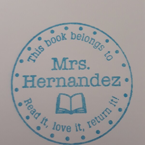 This Book Belongs to Stamp, Read It, Love It, Return It Stamp ...