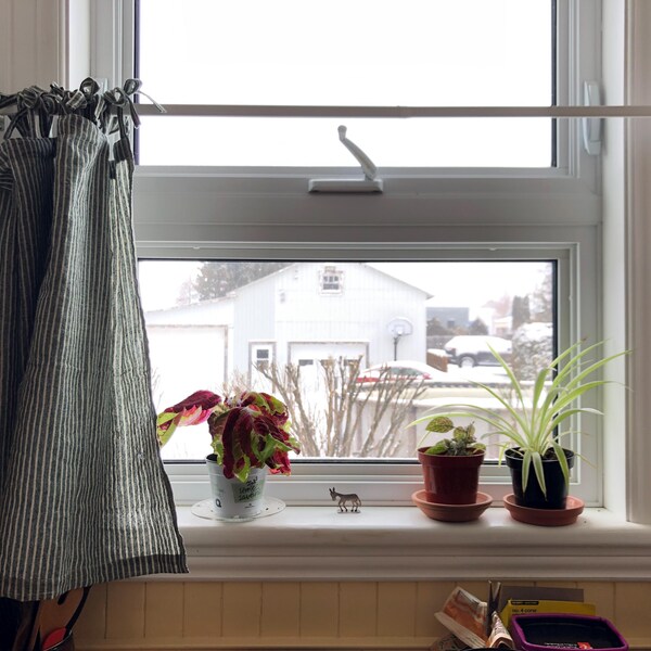 Boho Vertical Stripe Gauze Linen Curtain, Bohemian Gauze Custom Sizes ...