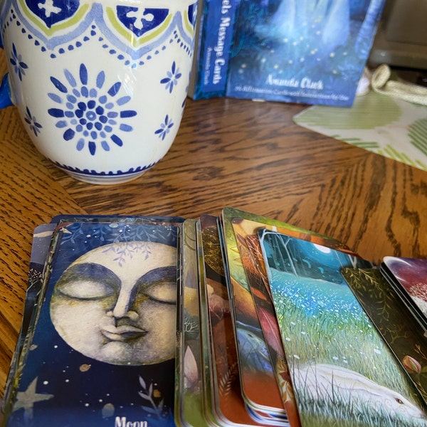 Earth Angels Message Cards (70 Cards) by Amanda Clark - Affirmation ...