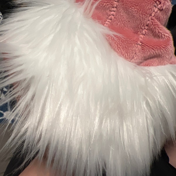 Sasha WHITE 2 Inch Long Pile Soft Luxury Faux Fur Fabric Fursuit ...