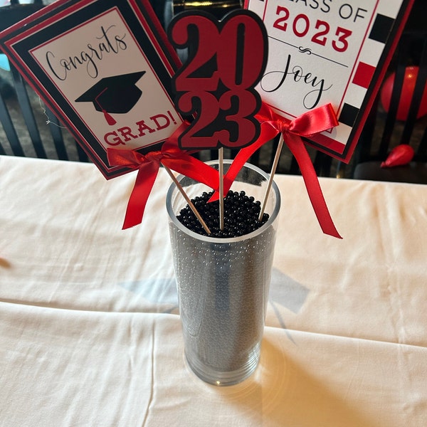 Graduation 2025 Centerpiece Decorations, Class of 2025 Centerpiece ...