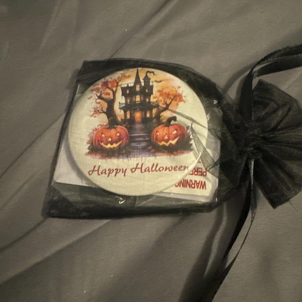 THE OFFICE Pam Beesly at Dunder Mifflin Halloween Cosplay Name Badge ...