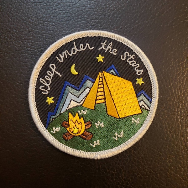 Camping Patch | Iron on Patch | Tent Patch | Iron on Camping Patch ...