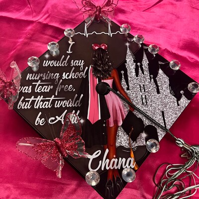 Unapologetically Dope Black Girl Graduation Cap Topper Black - Etsy