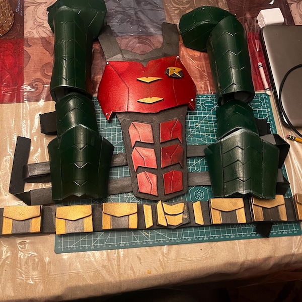 Robin Cosplay Armor and Cape DIGITAL TEMPLATES - Etsy