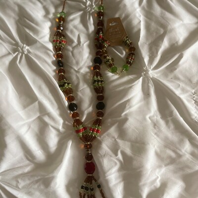 Stretch Anklet Oya, Oya Yansan, Orisha Yansan - Etsy