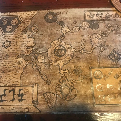 Zelda Map, Hyrule Map, Termina Map, Legend of Zelda, Ocarina of Time ...