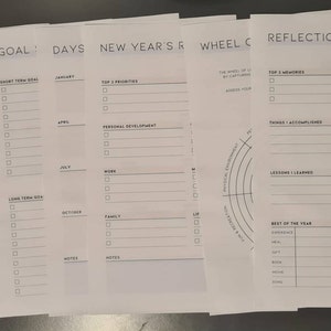 7 Day Planner Printable, Daily Planner, Weekly Planner, Daily to Do ...