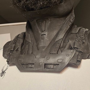 Cyberv2 / Hero Metallic Armour Set neck/shoulders/arms/chest/abs ...