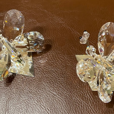 Crystal Blue Rose Handcrafted by the Artisans at Bjcrystalgifts Using ...