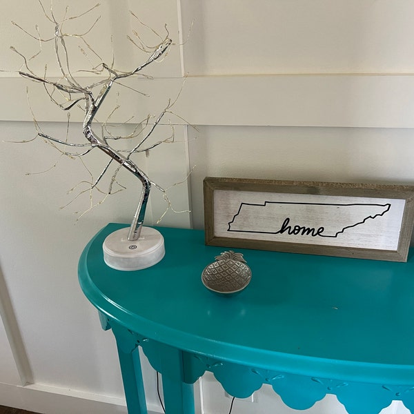 Tennessee Home Sign Modern Farmhouse Rustic Nashville New Home Move ...