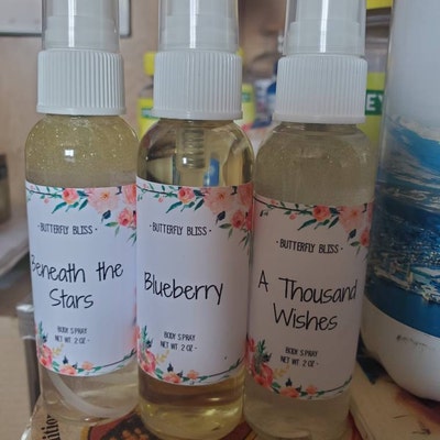 Body Spray Sample Sets, Mini Body Sprays, 2 Oz Body Spray, Sample Body ...