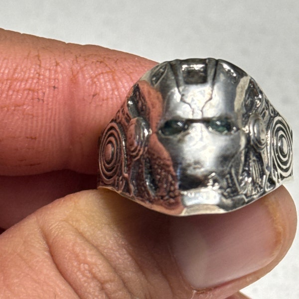 Dragon Ring ,godzilla Ring Head, Godzilla Sterling Silver Ring, Animal ...