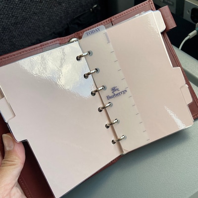 Mini Hp Tab Dividers Ring Planner set of 6 Discbound Planner Inserts ...