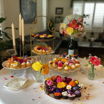 Fresh Edible Flowers Premium Assortment Mix - Etsy