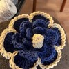 Multilayer Crochet Flower Pattern. Make Hair Accessories. Wedding ...
