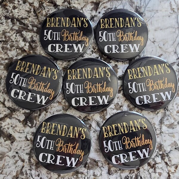 Family Reunion Personalized Button Pins With Year - Etsy