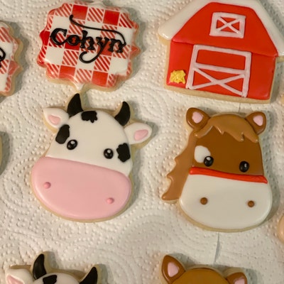 Cow Bull Head Farm Animal Cookie Cutter - Etsy