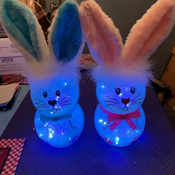 Santa, Light up Santa, Fish Bowl Santa, Christmas Decor, Christmas ...