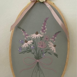 Summer Flower Meadow Machine Embroidery Design, 9 Sizes - Etsy