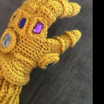 Infinity Gauntlet PDF Crochet Pattern Instant Download Inspired by ...