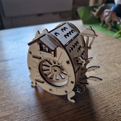 Wooden Easter House Egg Laser Cut Files. Easter Egg SVG / Easter Craft ...