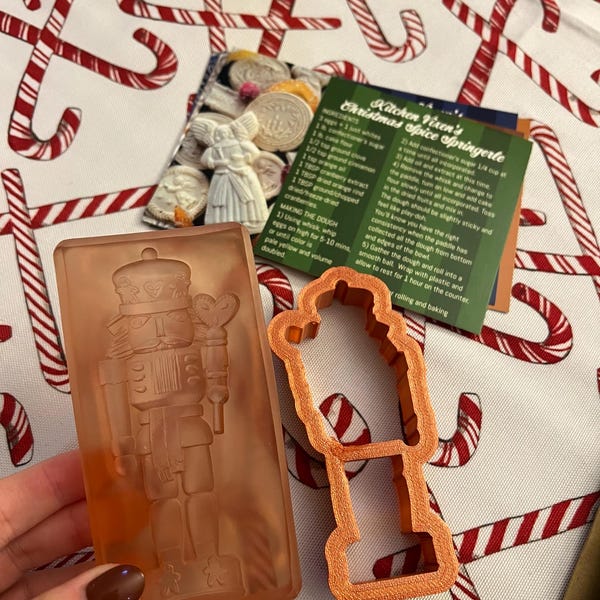 Nutcracker - the Gingerbread Soldier, Springerle & Gingerbread Mold and ...