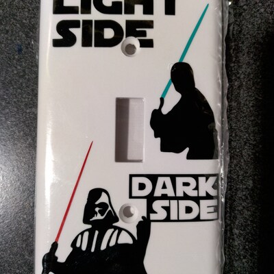 Star Wars Light Switch Cover, Switch Plate, Star Wars Gift, Light Side ...