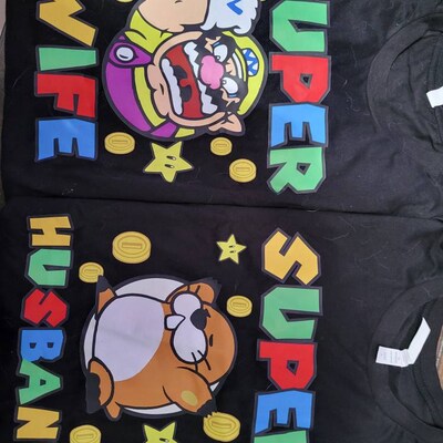 Super Mario Characters T-shirt, Mario Luigi Rosalina Princess Peach ...