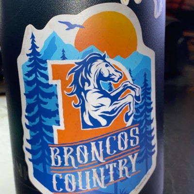 Broncos Country Sticker Denver Sticker Broncos Football Gift - Etsy
