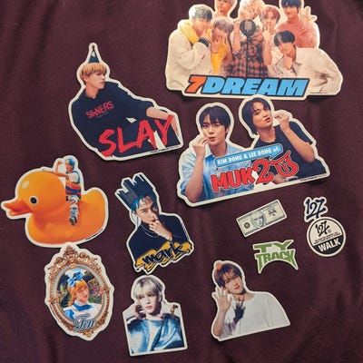 Mark Lee NCT Dream Best Friend Ever duckie Sticker - Etsy