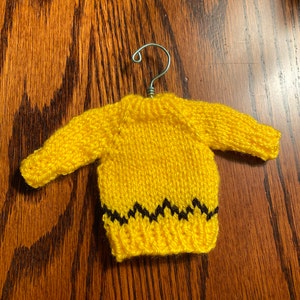 Primitive Christmas Tree Mini Sweater Ornament - Etsy