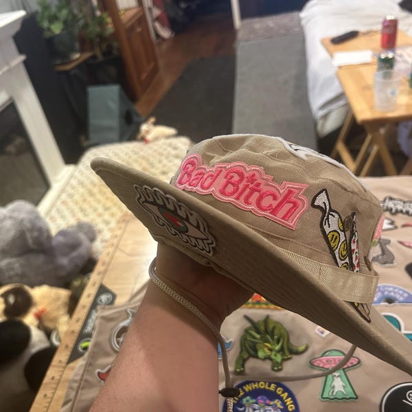 Cute Comic Octopus Patch, Iron on Patch, Embroidered Patch, Funny Patch, Cool Patch, for Vest ...