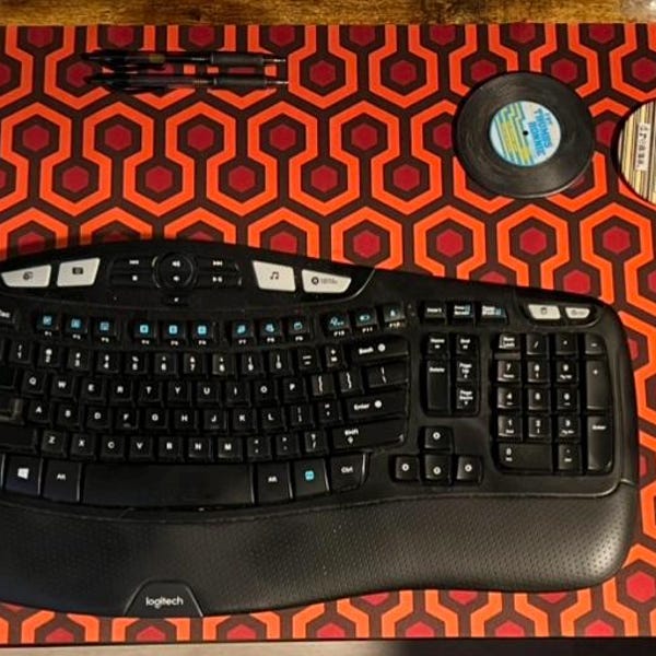 Overlook Hotel Pattern Desk Mat - 3 Sizes - High Quality Digital Print ...