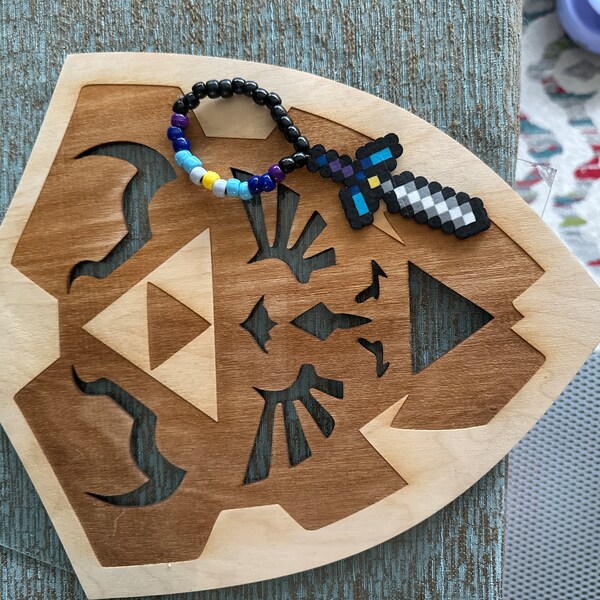 Kandi Charm Necklace - Dino Skeleton - Etsy